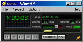 Evolución gráfica de Winamp - Abadía Digital